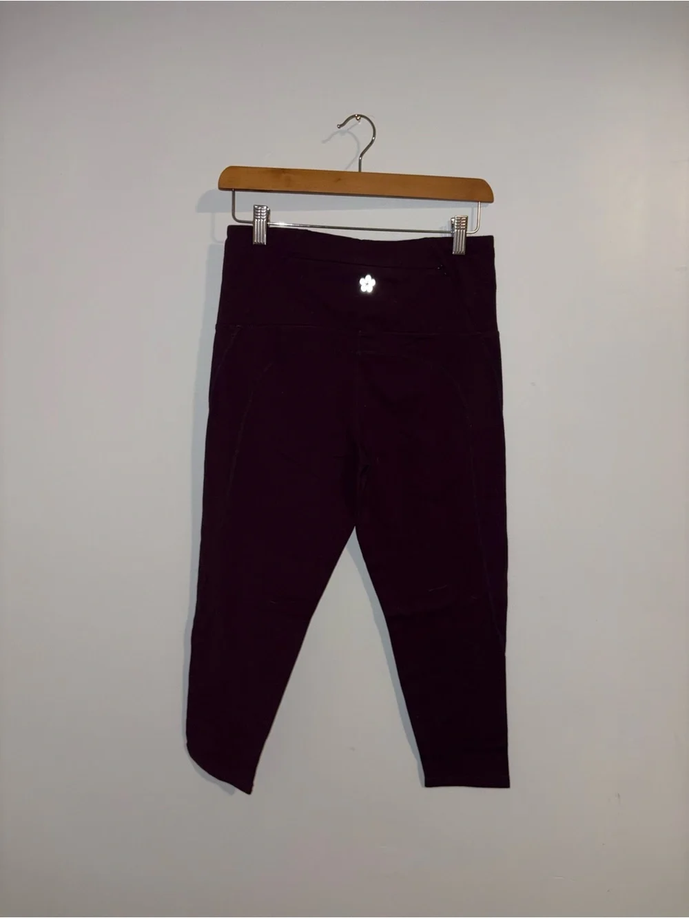 Tuff Athletics | Pants & Jumpsuits | Tuff Athletics Burgundy Cropped ...